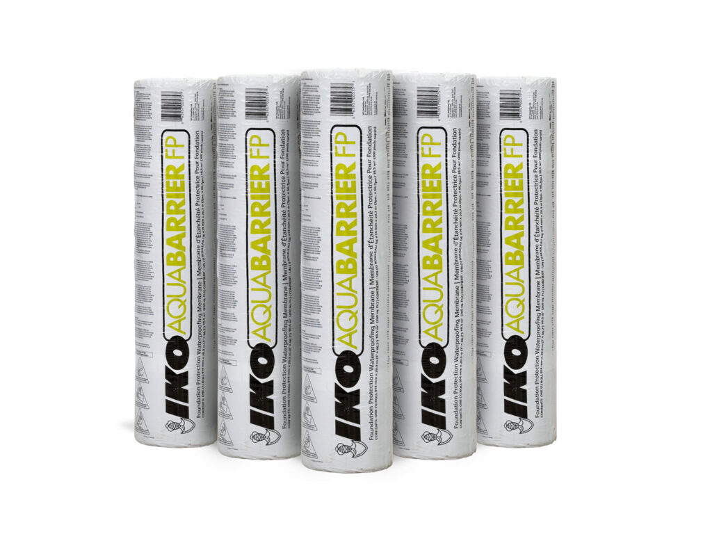 AquaBarrier FP – Self-Adhered Foundation Membrane – IKO