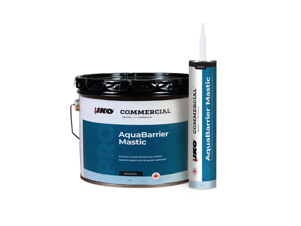 AquaBarrier Mastic - Asphalt Roof Sealant Caulk Tube or Pail - IKO