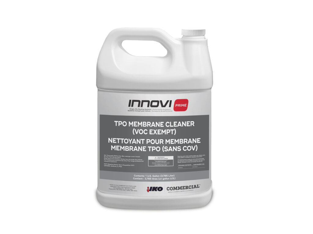 InnoviPrime[tm] TPO Membrane Cleaner (VOC Exempt) - IKO Commercial ...
