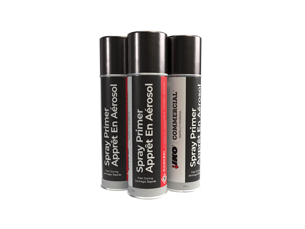 IKO Spray Primer - Asphalt-Based Spray Primer in an Aerosol Can - IKO