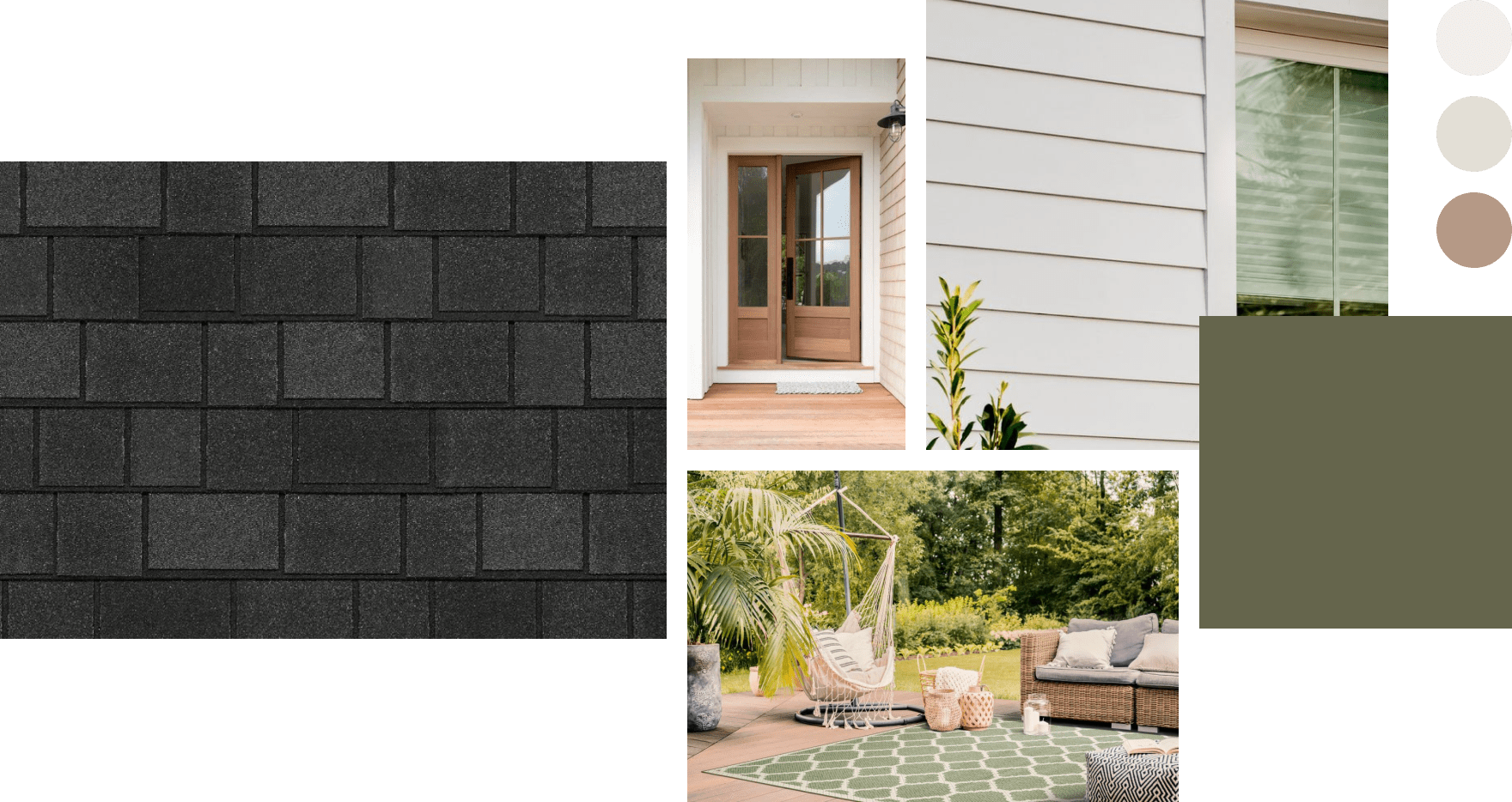 Style Board - Summit Grey & Grey - IKO North America